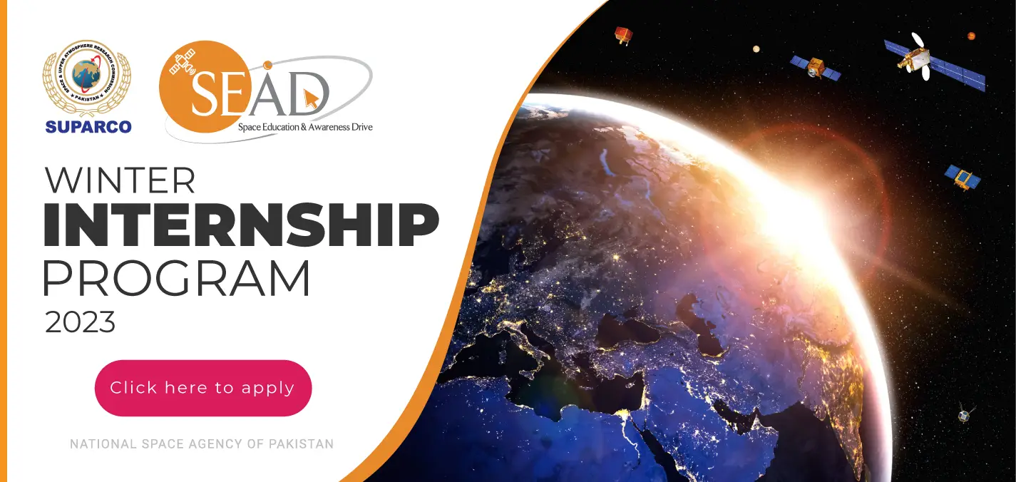 Winter Internship Program 2023 at Pakistan Space and Upper Atmosphere ...